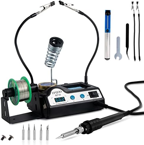 Soldering Iron Station Kit, 130W Soldering Kit with 194℉~896 ...