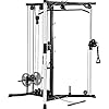 Merax Cable Crossover Machine with LAT Pulldown and Low Row, Crossover ...