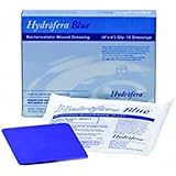 Amazon.com: Hydrofera Blue Bacteriostatic Foam Dressing 4"X4" - Box of ...