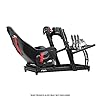 Next Level Racing F-GTElite Lite Racing Simulator Cockpit- Front & Side ...