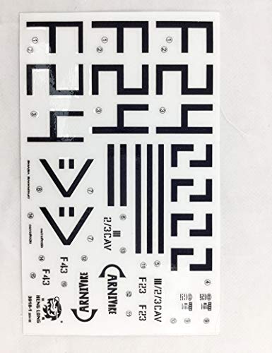 Henglong 1/16 Scale USA M1A2 Abrams RC Tank 3918 Decoration Decal Paste ...