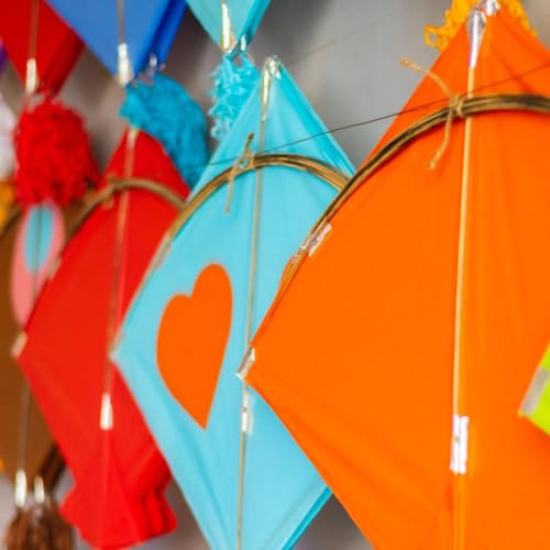 Desi Favors Multicolor Paper Kite Patang - Indian Festival Kites ...