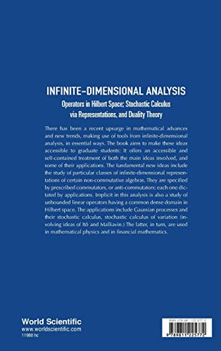 Infinite Dimensional Analysis Operators In Hilbert Space Stochastic