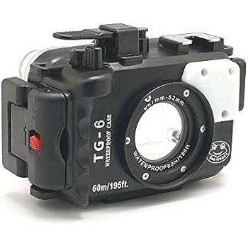 Amazon.com : Olympus PT-059 Underwater Housing for The TG-6 : Camera ...