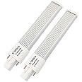 E-Simpo 2pcs 7W G23 GX23 LED Bulb 7.1"/180mm 2-PinPL Retrofit Lamp CFL ...