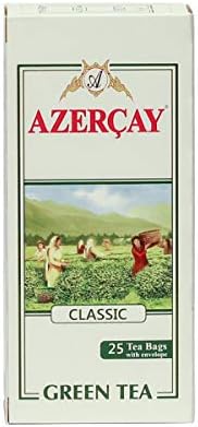 Azercay Green Tea Bag Classic 50 Gr Covered Finely Chopped Tea price in ...
