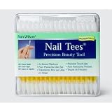 Amazon.com : Fran Wilson NAIL TEES COTTON TIPS 120 Count (2 PACK) - The ...