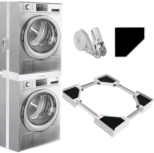 HHXRISE Washer Dryer Stacking Kit, Universal Washer Dryer Stacking Kit ...