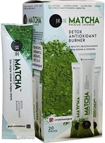 Japanese Original Matcha Tea Detox Fat Burner Antioxidant Detox Tea ...