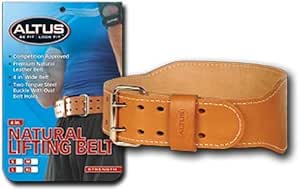 Amazon.com : Altus Athletic OK-10 4-Inch Standard Leather Weight ...