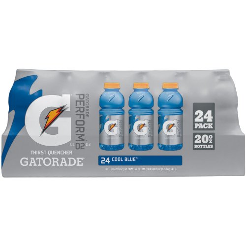 Amazon.com : Gatorade Sport Drink Cooling Blue Raspberry, 20-Ounce Wide ...