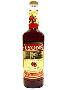 Amazon.com : Lyons Premium Pomegranate Syrup, 33.8 fl. oz. : Grocery ...