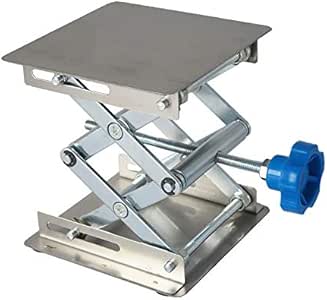 4"x4" Laboratory Scissors Lift Platform,100 X 100mm Stainless Steel ...