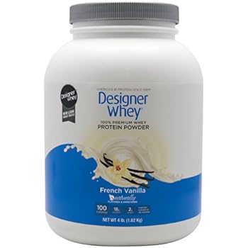 Amazon.com: Designer Whey Protein Powder French Vanilla - 4 lbs: Health ...