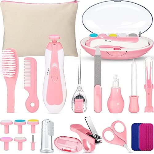 DMG Baby Grooming & Healthcare Kits, 32Pcs Baby Care Set with Electric ...