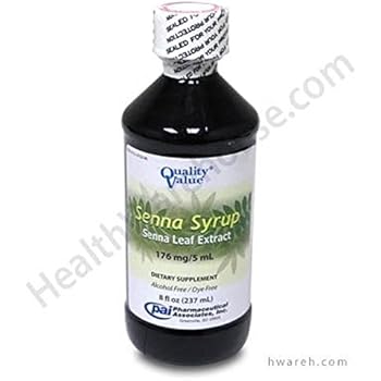 Amazon.com: Senna Syrup, 176mg/5mL, 8oz (2 Pack): Health & Personal Care