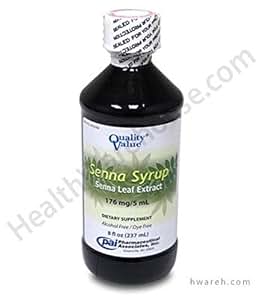 Amazon.com: Senna Syrup, 176mg/5mL, 8oz (2 Pack): Health & Personal Care