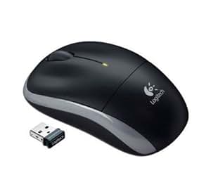 Logitech Wireless Mouse M195 - Ratón, USB, Wireless, Óptico, USB, Win ...