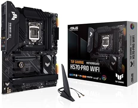 سعر ASUS TUF GAMING H570-PRO WIFI (INTEL H570) LGA 1200 ATX gaming motherboard with PCIe 4.0 ...