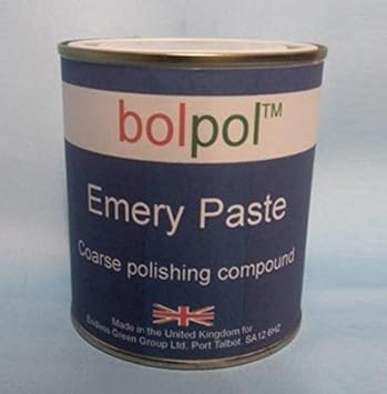 Bolpol Emery Paste - Coarse Grade Metal Polish - for Marine Automotive ...