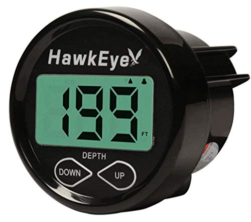 HawkEye D10DX.06T In-Dash Depth Sounder with Air and Water - Want It All