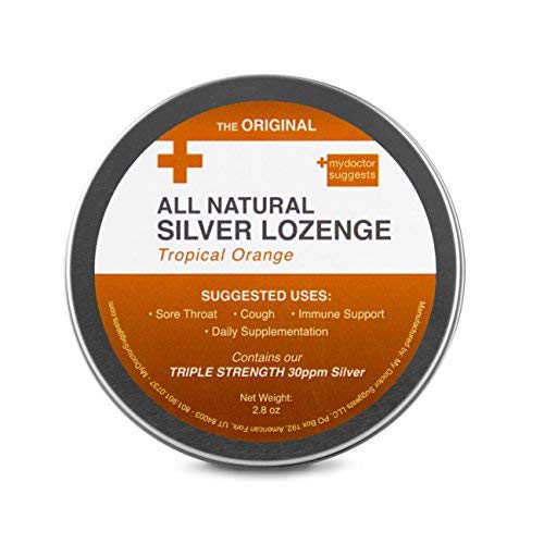 Amazon.com: Original All Natural Silver Throat Lozenges - Sweet Menthol ...