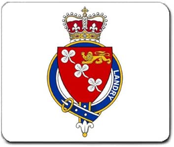 Amazon.com : Landry or Landres Wales Family Crest Coat of Arms Mouse ...