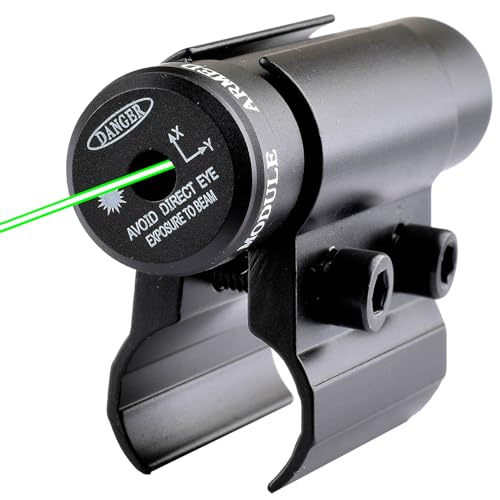 Adjustable Rifle Green Laser Sight fit Barrel Clamp - Powerful for ...