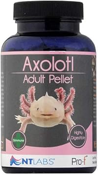 NT Labs Pro-F Axolotl Adult Pellets 165g Freshwater Amphibian Food ...