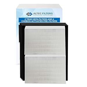 Altec Filters True HEPA Premium Replacement Filters Compatible with ...
