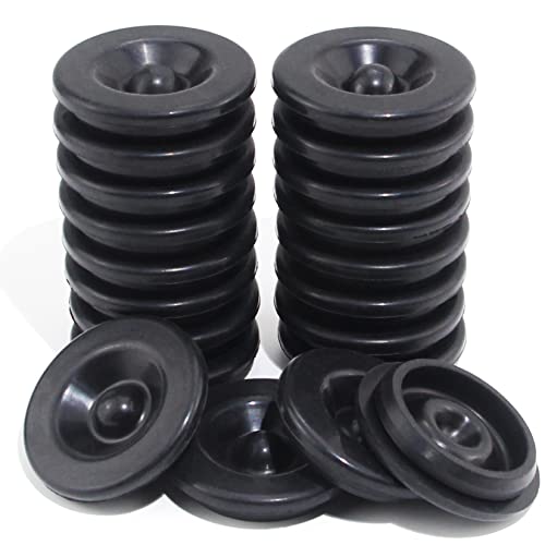 20pcs Trailer Hub Rubber Grease Plugs for Trailer Spindle Axle Dust Cap ...