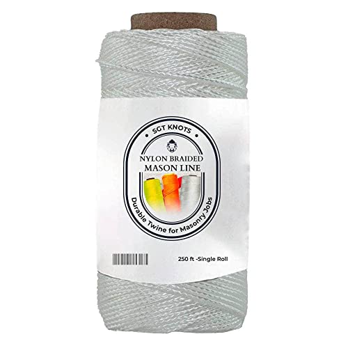 SGT KNOTS #18 Braided Mason Line - Nylon Masonry String, DIY Projects ...