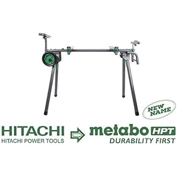 Metabo HPT Miter Saw Stand, Universal, Portable, Quick-release Mounting ...