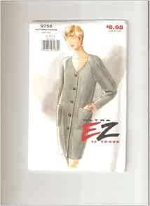 Vogue pattern 9258 (Size 8, 10, 12): Vogue: Amazon.com: Books