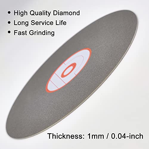 Diamond Plate Aluminum 8" Diamond Flat Lap Disc - 500 Grit Grinding ...
