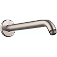 hansgrohe Replacement 9-inch Modern Rain Shower Showerarm in Brushed ...