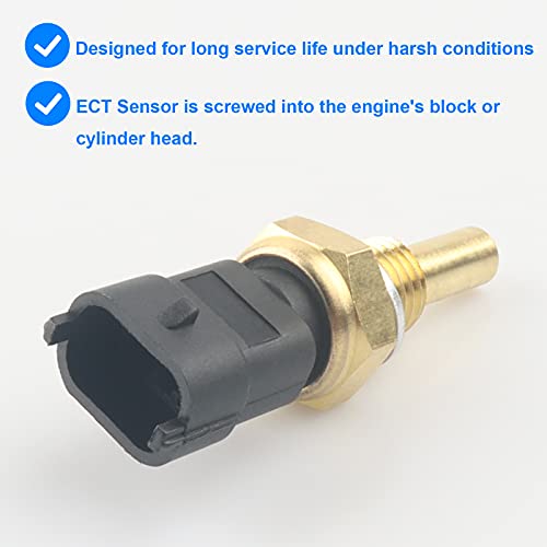 Sensor de temperatura del refrigerante, sensor de temperatura ECT de ...