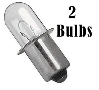 (2) Hitachi 18v Volt Flashlight Replacement Xenоn Bulb 318-767 ...