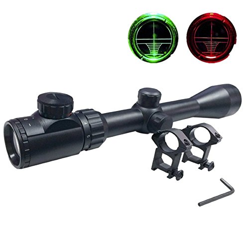Buy Beileshi Tactical 3-9x40EG Optics Sniper Hunting Rifle Scope Red ...