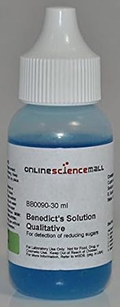 Amazon.com: Benedicts Solution Sugar Testing Reagent Chemical 30mL ...