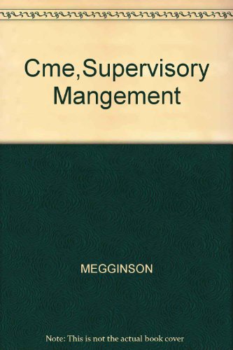 Supervisory Management: The Art of Empowering: Pietri, Paul H., Mosley ...