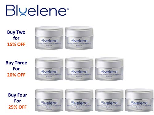 Anti Aging Night Cream, Bluelene. Revolutionary Anti Wrinkle Face Cream ...