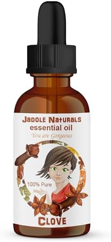 Jadole Naturals Clove Pure Essential Oil 1 fl oz (30 ml) | Therapeutic ...