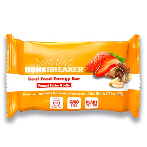 Bonk Breaker Real Food Energy Bar Gluten-Free, 8g Protein, Peanut ...