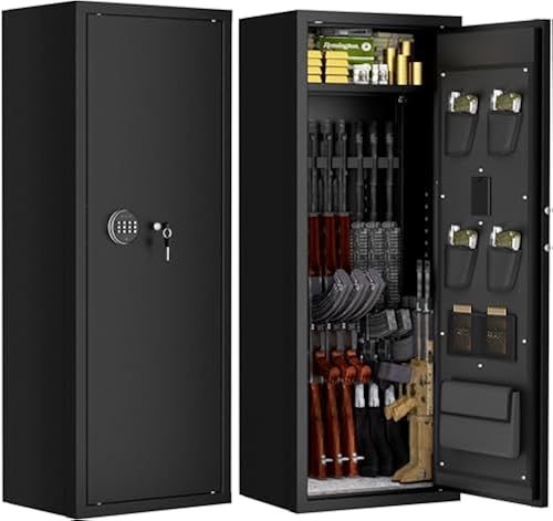 INTERGREAT 5-9 Gun Safes,Gun Safe for Rifles and Pistols,Shotgun Rifle ...