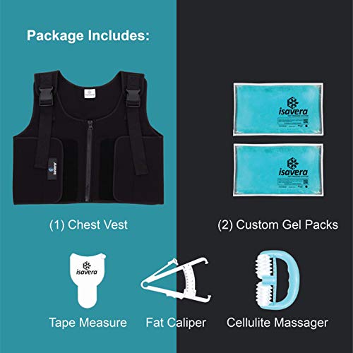 isavera - Chest Fat Freezing System - Chest Shaper for Men ...