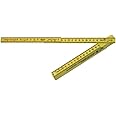 US Tape 55155 Rhino Fiberglass Folding Ruler 5/8" x 6' English/Metric ...