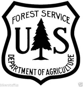 Amazon.com: MFX Design Us Forest Service Shield Sticker Decal Bumper ...