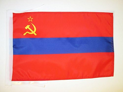 AZ FLAG Armenian Soviet Socialist Republic Flag 18” x 12” cords ...