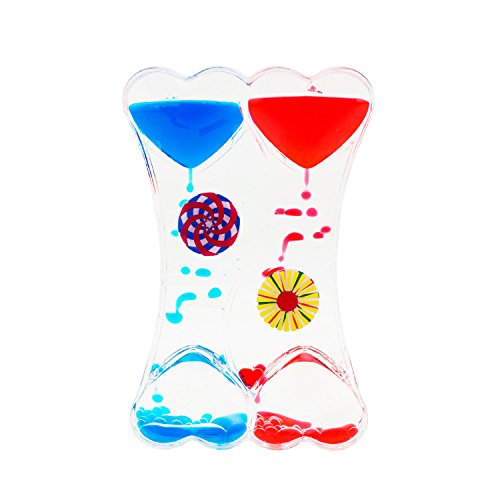 Buy Deco4Fun Liquid Motion Bubbler Timer Hourglass Magic Bubble Drop ...